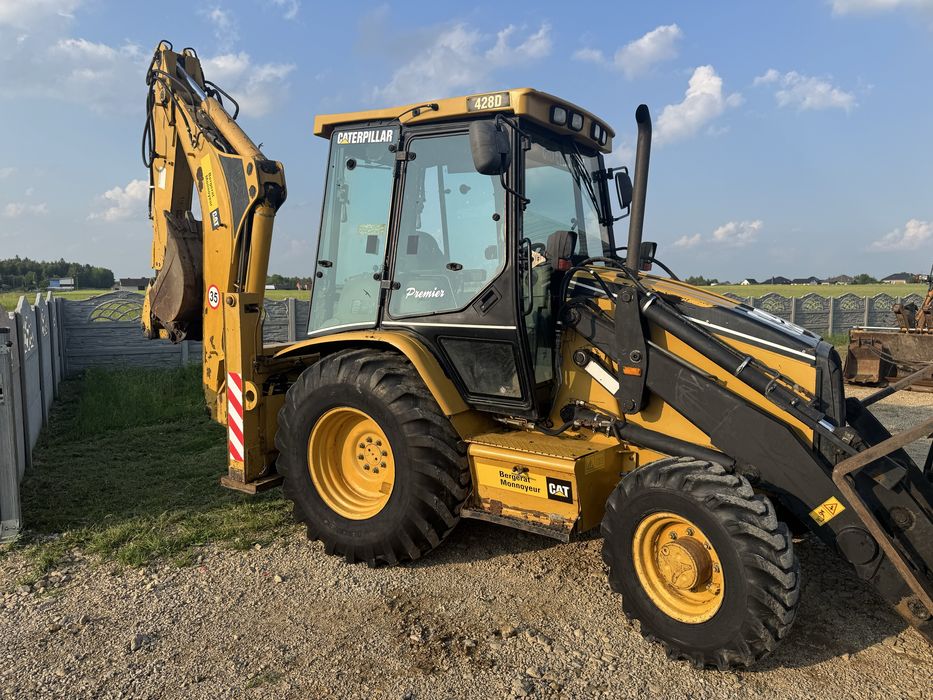 Cat 428d caterpillar 428d koparko ładowarka Wręczyca Wielka • OLX.pl