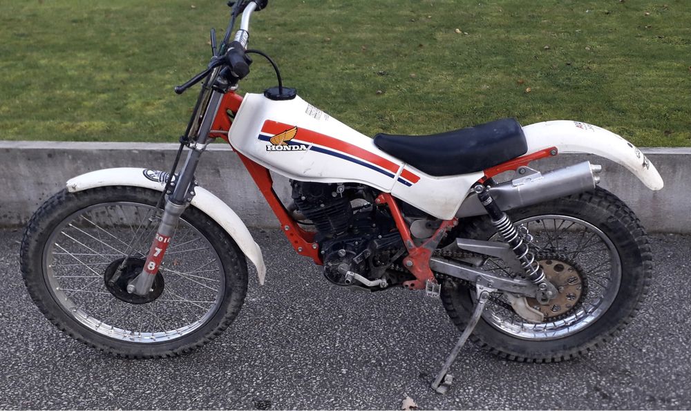 Honda TLR200 Reflex classic trial Kraków Dębniki • OLX.pl