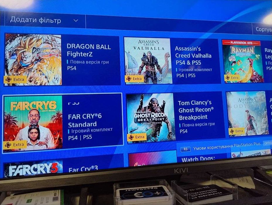 Приставка PS4 Sony PlayStation 4 Slim 500gb + 200 ігор + Гарантія!: 6 ...