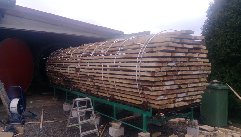 Suszarnia próżniowa KVT 1200 do drewna dąb, jesion , buk, sosna ,klon ...