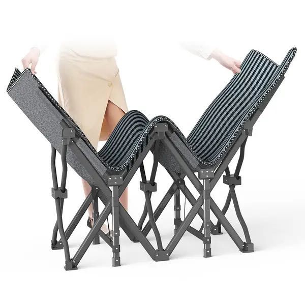 Розкладне ліжко шезлонг WCG CC-S01PM + матрац: 2 850 грн. - Інші туристичні товари Івано ...