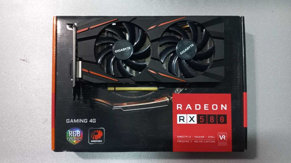 Gigabyte Radeon RX 580 Gaming 4Gb ігрова відеокарта: 2 000 грн ...