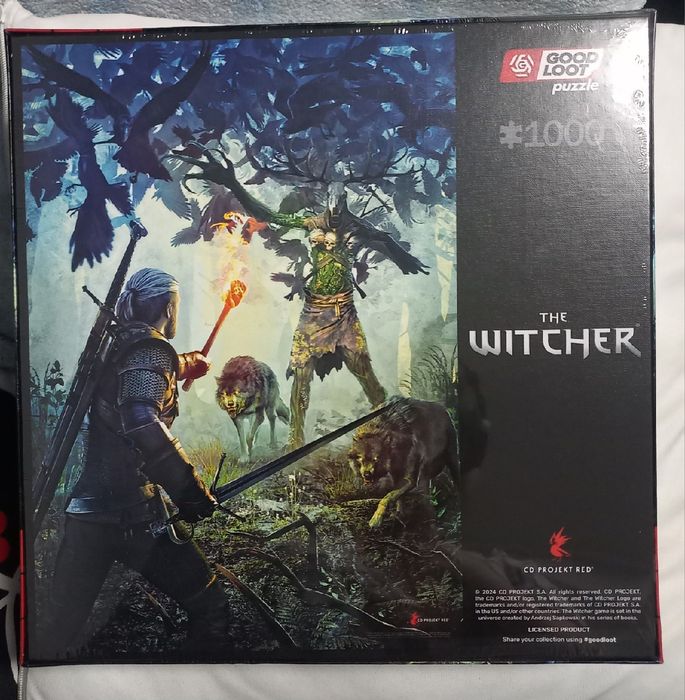 Gaming Puzzle 1000 The Witcher Wiedźmin Good Loot Koszalin • OLX.pl