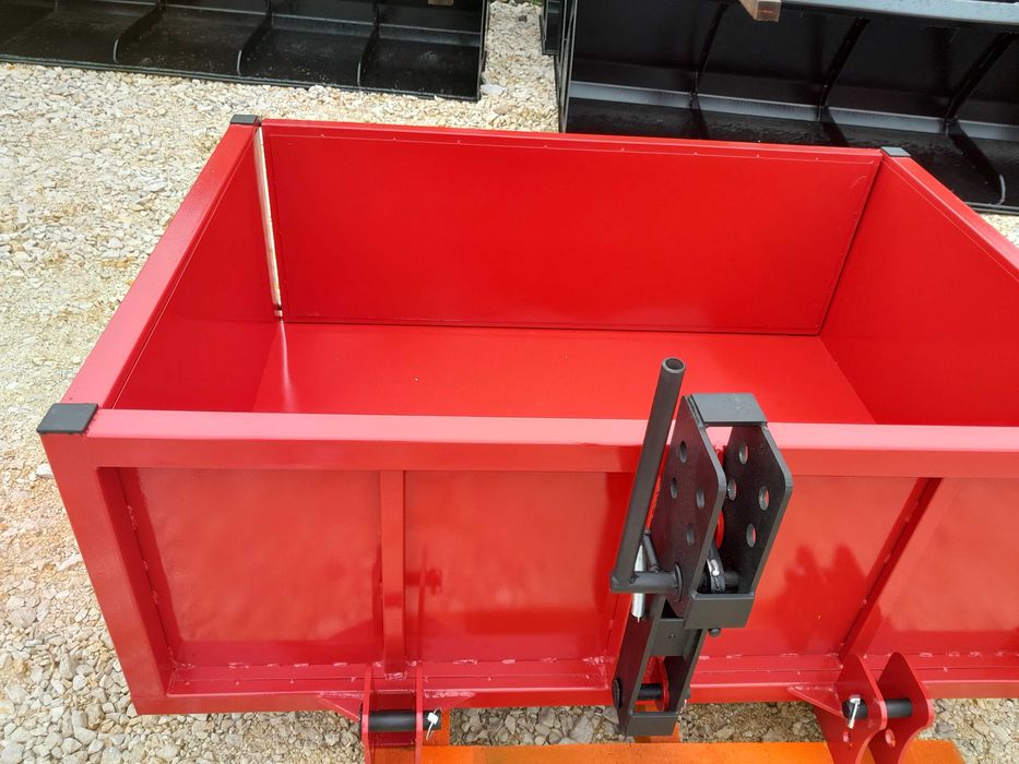 Skrzynia transportowa nowa na tylni tuz ciągnika załadunkowa kiper ...