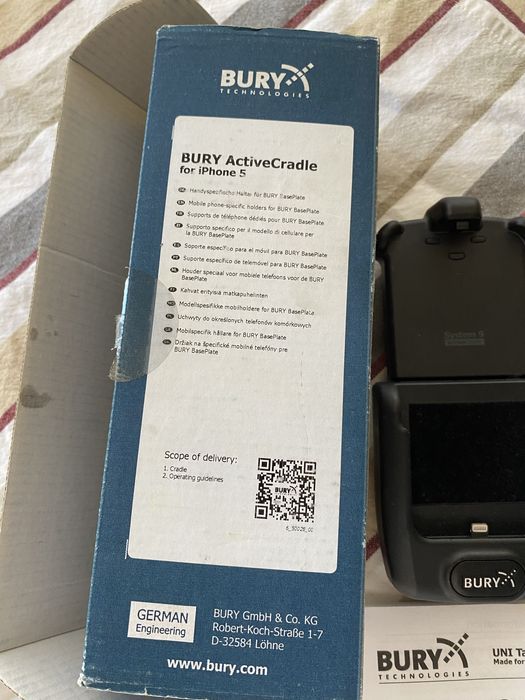 Система Bury System 9 IPhone 5/5S/SE Cradle: 3 500 грн. - Мобільні ...