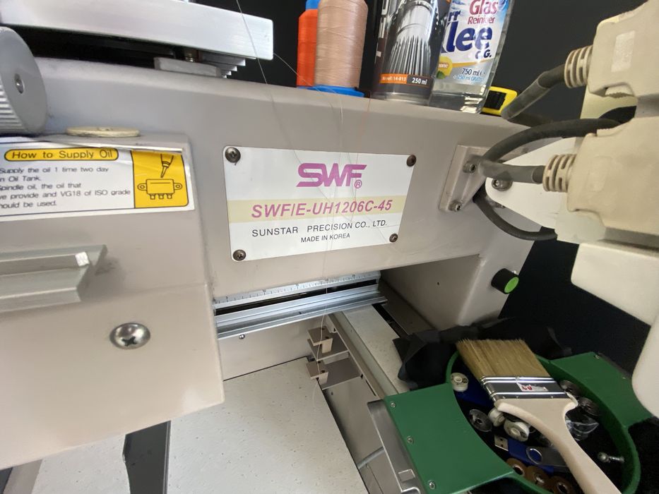 SWF 6 Glowic Hafciarka komputerowa SWF/E-UH1206C-45 Tajima , Barudan Kuranów • OLX.pl