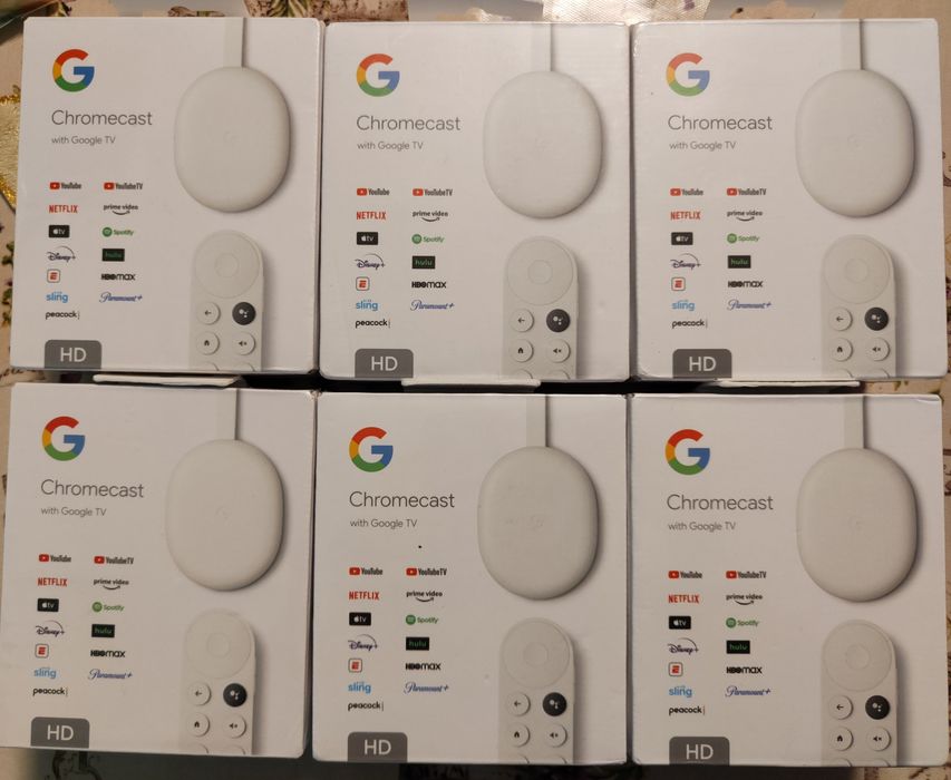 Chromecast Google TV HD, Хромкаст Гугл ТВ HD: 1 390 грн. - Аксесуари ...