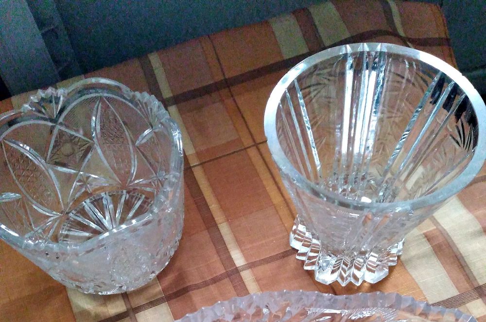 Ваза кришталева салатниця цукерниця кришталь посуд СРСР 300 грн Посуд кухонне приладдя