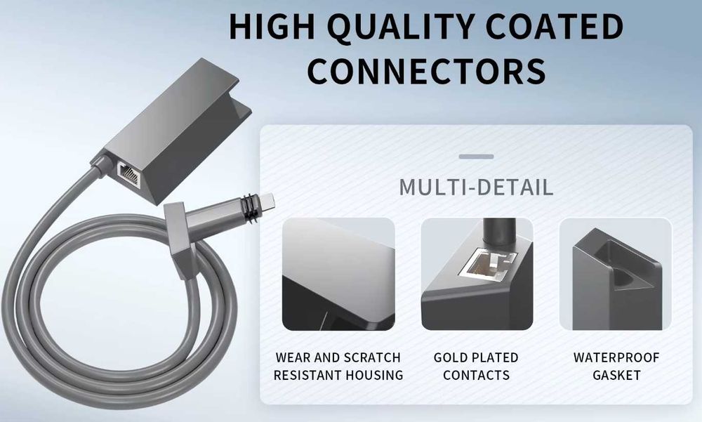 Адаптер Starlink v2 rj 45 Ethernet Adapter старлинк старлінк: 899 грн ...