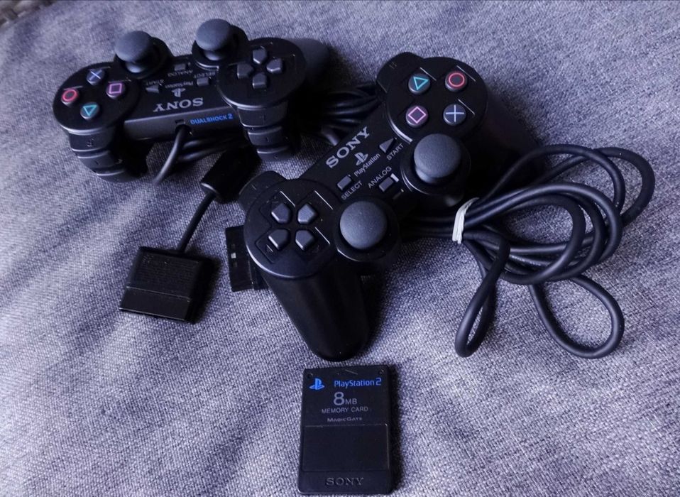 Oryginalny Pad Sony Dualschock 2 Ps2 PSX PS One karta Pilot Multitap ...