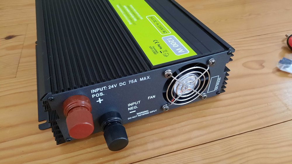 Inversor - Xunzel MJ1200-24 (DC a AC) Lumiar • OLX Portugal