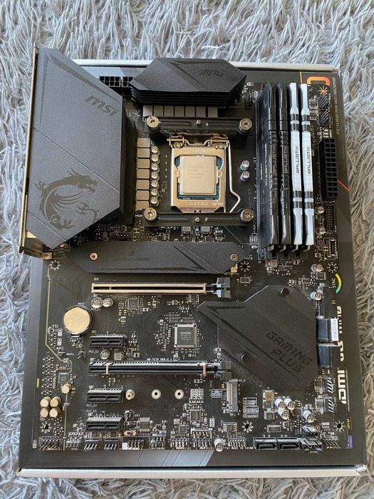 Intel i7 11700 + Crucial Ballistix 32GB + MSI Z490 Gaming Plus: 11 000 ...