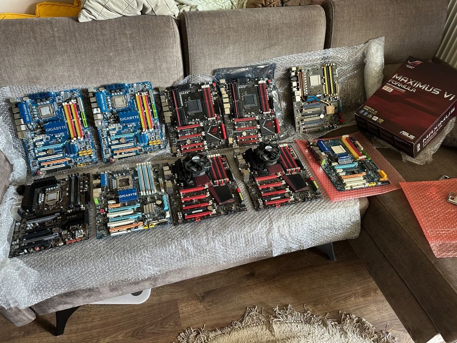 Plyty retro overclocking Maximus Rampage Crosshair Formula EP45-UD3P ...