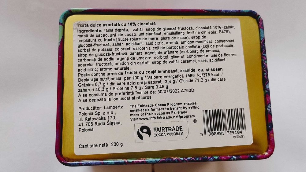 Pudełko z pozytywką na słodycze, na prezent lub samodzielnie ...