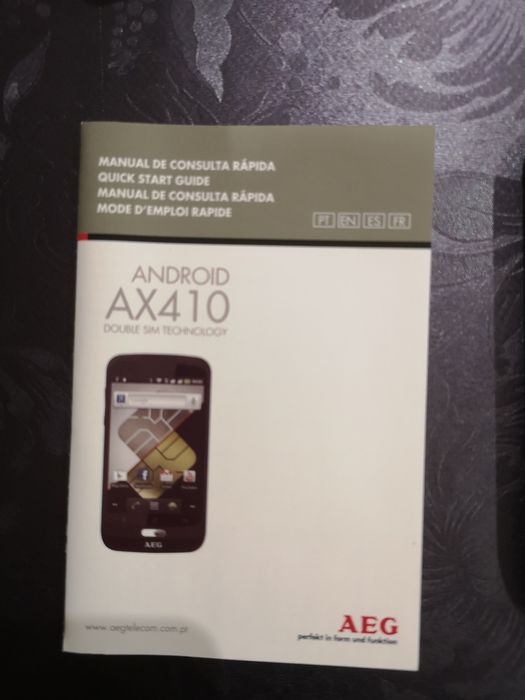 Telemóvel Android Dual Sim AEG AX 410 - Desbloqueado Azurém • OLX Portugal