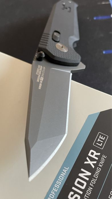 Нож Sog Vision XR LTE Carbon CTS XHP 3,4" Tanto 12-57-07-57, Оригинал ...