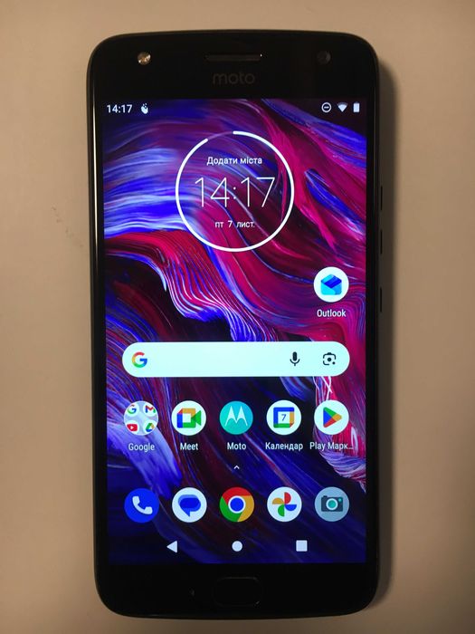Motorola Moto X4 Super Black 3/32GB NFC захист IP68 стан нового: 1 700 ...