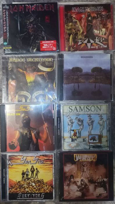 Megadeth.W.A.S.P.Metallica.IronMaiden.Gamma Ray.Stratovarius.Motorhead ...