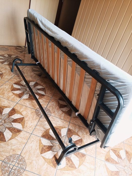 Łóżko Sofa Kanapa rozkładana IKEA Model (teraz Nyhamn) Biała Rawska • OLX.pl