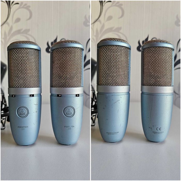 Студійний конденсаторний мікрофон AKG Perception P200, P120, P220: 3 ...