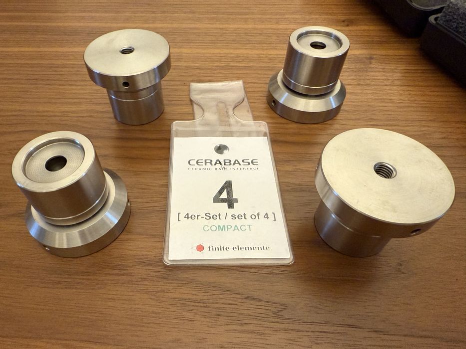 Finite Elemente Cerabase Compact audiofilskie stopy antywibracyjne ...