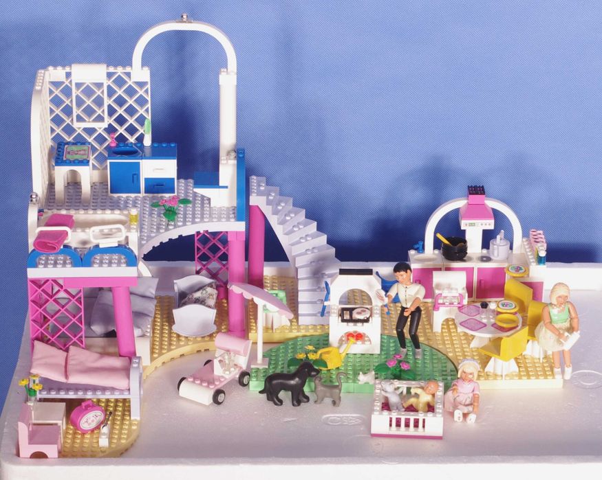 Lego belville willa wielki dom 5895 unikat 1996 r jak nowy +instrukcja ...