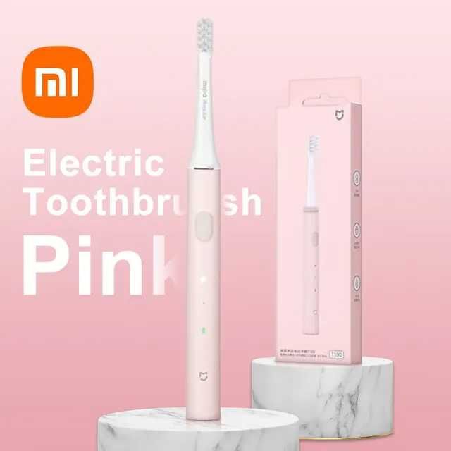 Nowa szczoteczka soniczna Xiaomi Mijia T100 kolor różowy Białystok ...