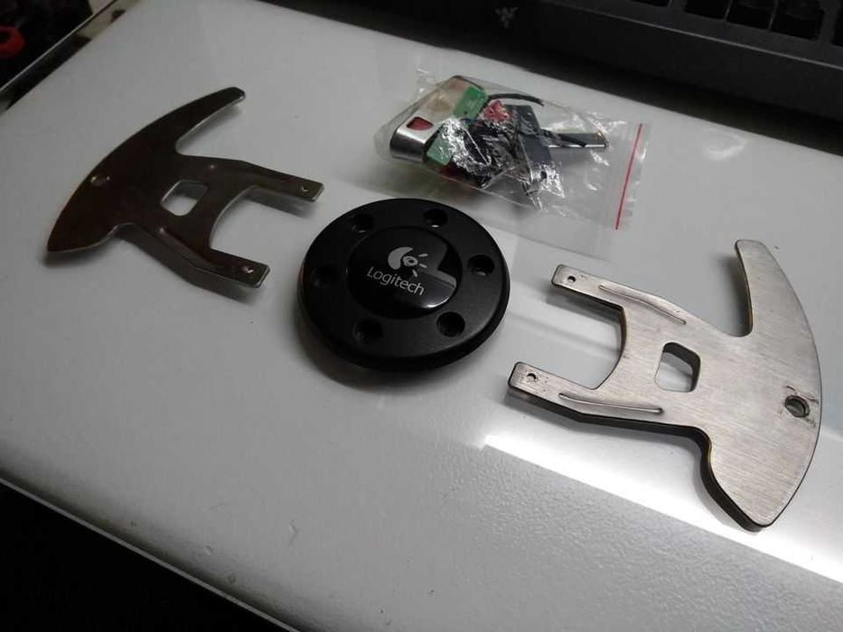 Swift Pads Patilhas Volante Logitech G27 c/ 6 botões Ermesinde • OLX ...