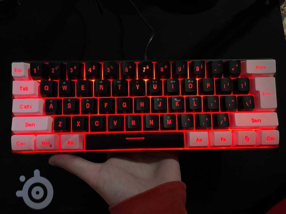 Ігрова клавіатура hksj g1-key rgb streamer: 600 грн. - Периферійні ...