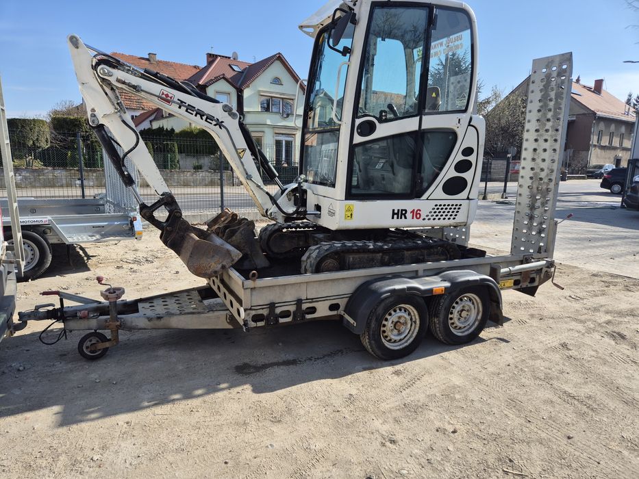 Minikoparka terex hr 16 Pszenno • OLX.pl