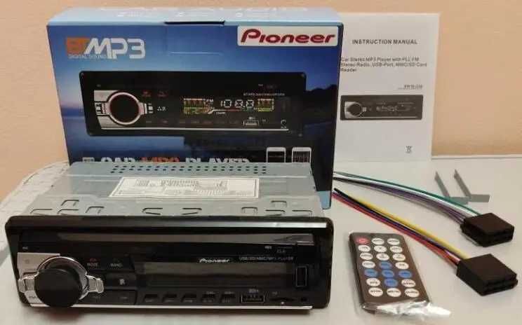 Мощная Автомагнитола Pioneer JSD-520BT с чистым звуком,USB + BLUETOOTH ...