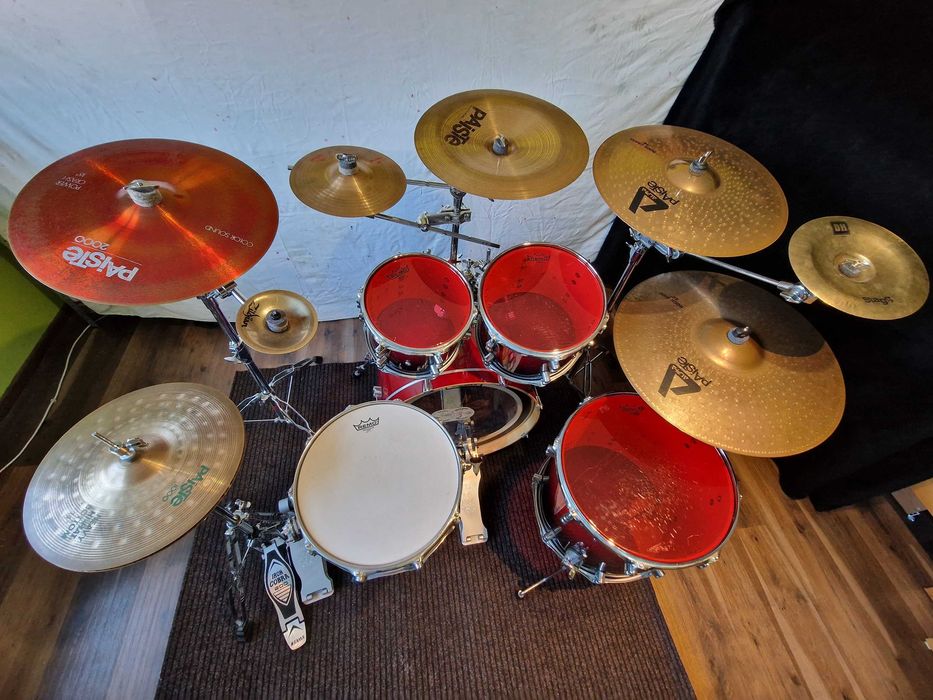 Zestaw perkusyjny set perkusja PDP by DW Concept Birch talerze Paiste ...