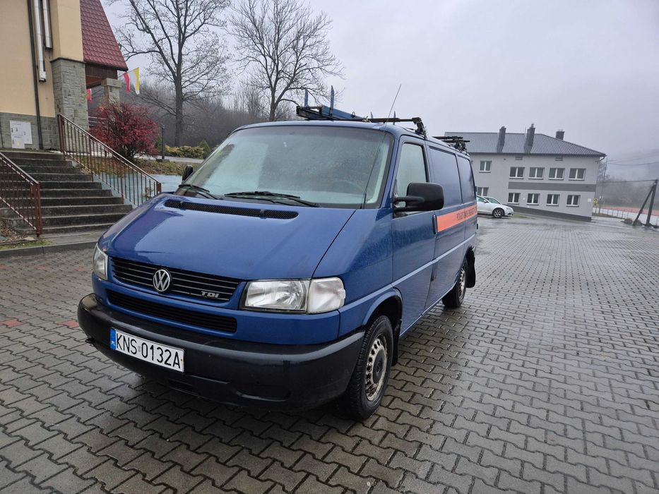 Volkswagen Transporter T4 2.5 TDI 102KM SYNCRO 4x4 Lift 2001r Korzenna ...