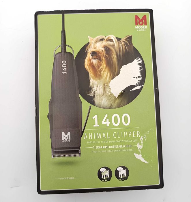 Maszynka do strzyżenia psów Moser Clipper 1400 Animal 46 mm – NOWA ...