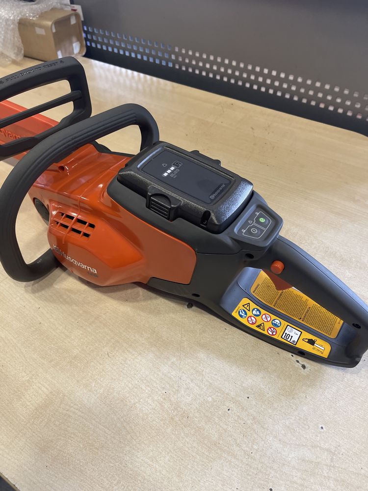 Piła elektryczna Husqvarna 120i wynajem BĄDŹ EKO transport Błonie • OLX.pl