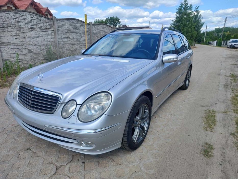 Mercedes W211 E500 4 Matic Airmatic 2x TV 7 osób Avantgarde Nowa Sól • OLX.pl