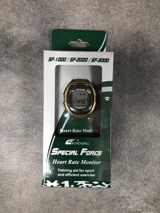 Zegarek z licznikiem i monitorem pracy serca Special Foarce 2000 Wr4 ...