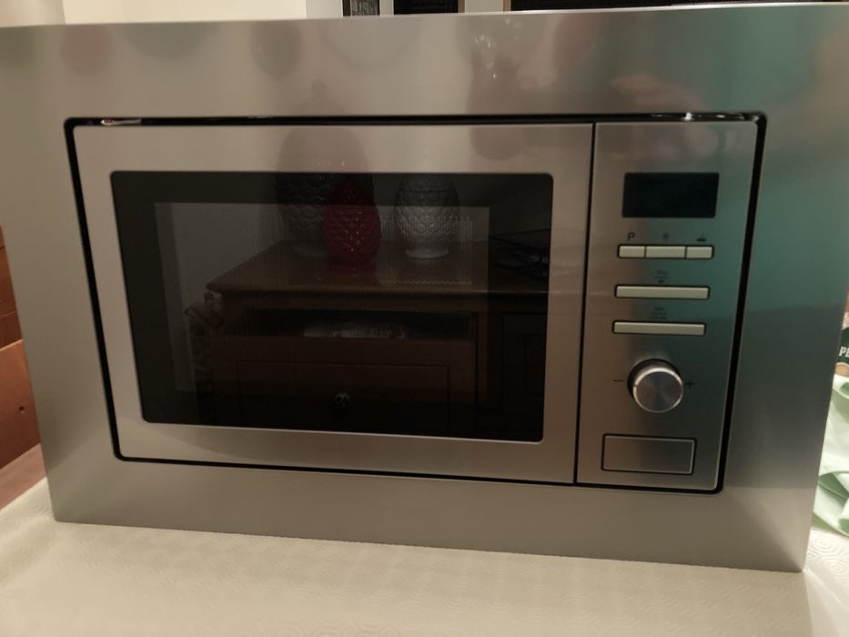 Microondas encastre Smeg Novo com grill Inox,20L - FMI020X Canidelo ...
