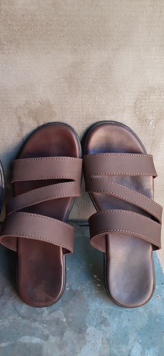 Кожаные шлёпанцы гладиаторы 42р 500 грн Шльопанці Полтава на Olx