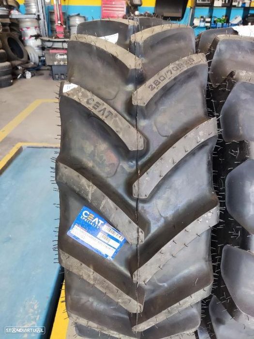 2 pneus novos trator agrícola 280-70r20 ceat - oferta dos portes Vale ...