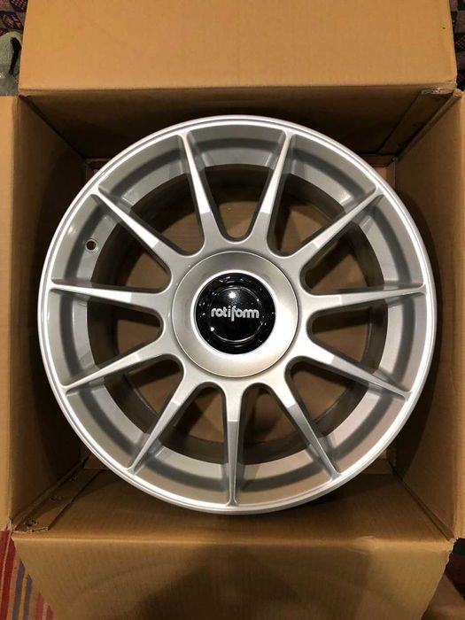 Нові диски Rotiform R170 DTM 66.6mm R17x8 Silver 5x100 / 5x112 ЕТ 40mm ...