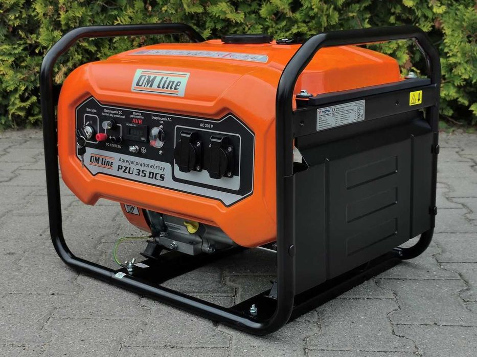 Agregat prądotwórczy 3,1 kW 1-fazowy OM Line PZU 35 DCS OD RĘKI !!! Poddębice • OLX.pl