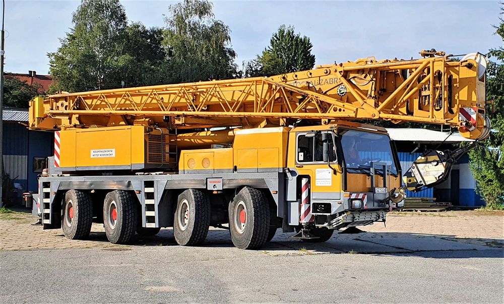 Wynajem dźwigu / żurawi 35t, 50t, 70t, 90t, 120t / Manitou MRT2260 Zabrze • OLX.pl