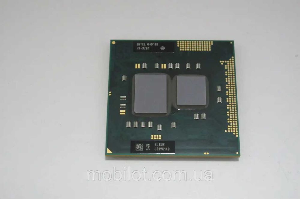 Процесор Intel Core i3-370M Socket G1 (rPGA988A) Б/У: 100 грн ...