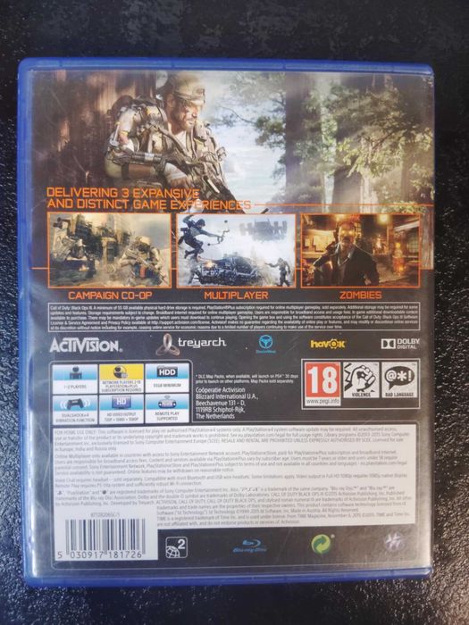 Call of Duty Black Ops 3 PS4 COD Black Ops 3 Angielska wersja gry ...