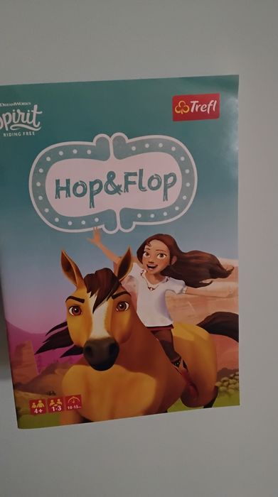 Gra planszowa Spirit Hop&Flop, Mustang duch wolności konie Lusówko • OLX.pl