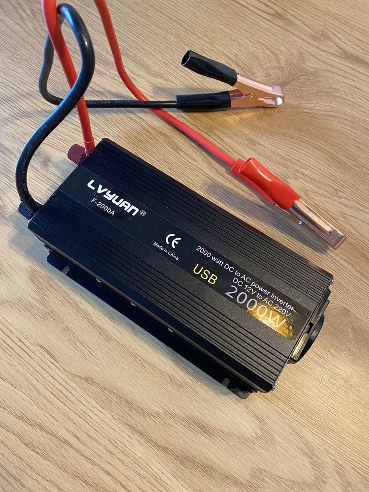 Інвертор 12V-220V 2000W Инвертор преобразователь: 2 300 грн ...