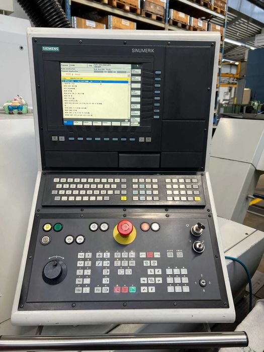 Tokarka CNC Gildemeister TWIN65Y + podajnik materialu + Sinumerik 840D ...