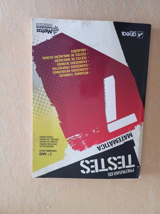 Preparar os Testes - Matemática - 7º Ano (COMO NOVO) Leiria • OLX.pt