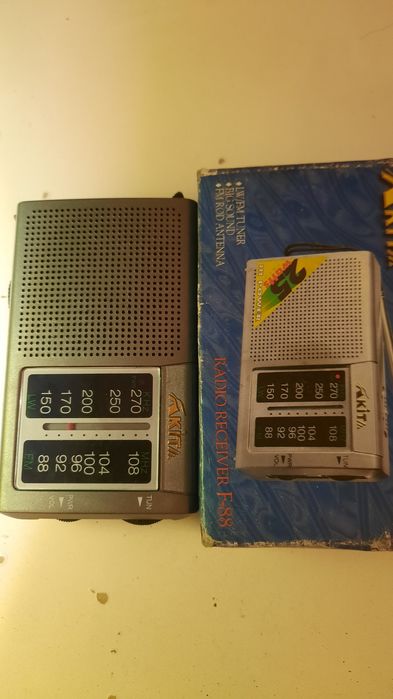 Radio retro PRL małe lekkie stan idealny Kraków Łagiewniki-Borek ...